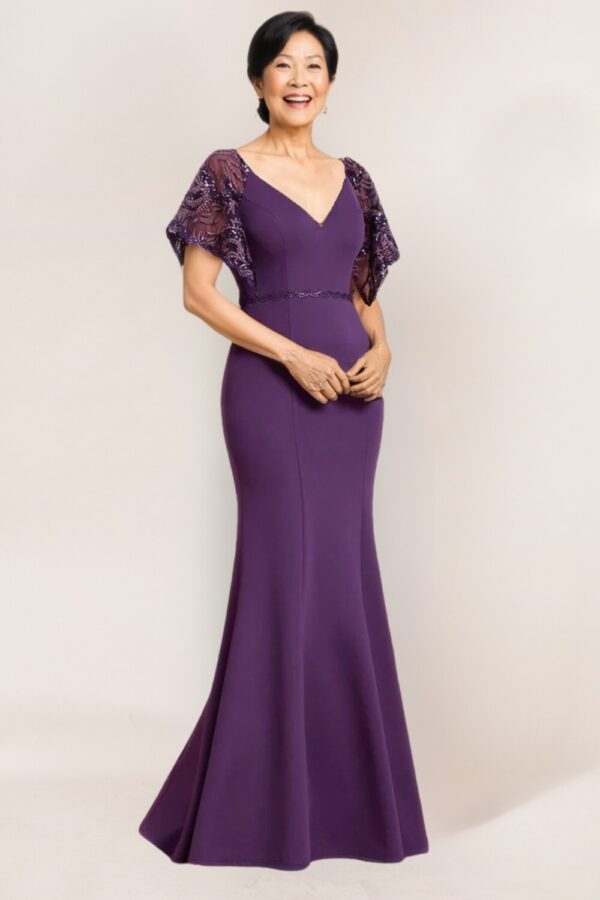 Purple Mother of the Bride Dresses
